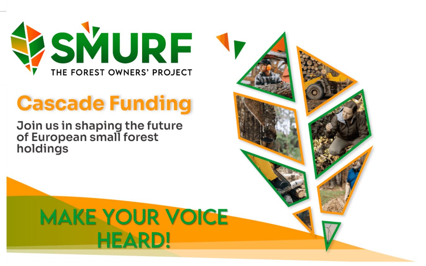The SMURF project cascade funding is looking for forest owners ...